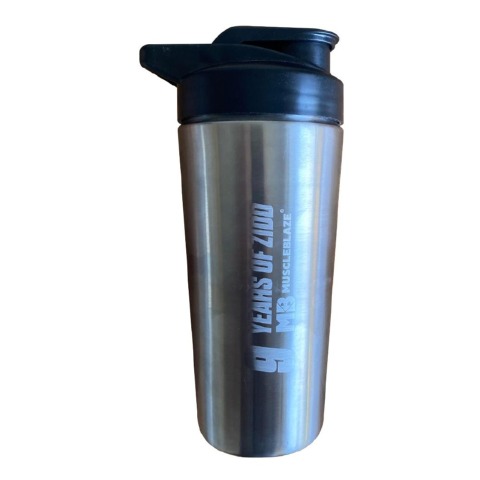 MuscleBlaze Steel Shaker, Silver 750 ml at Best Price in India | https ...