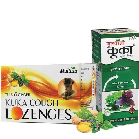Kuka Cough Syrup & Kuka Cough Lozenges Combo at Best Price in India ...