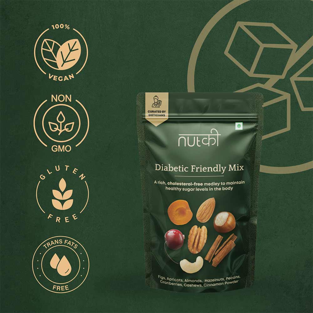 Nutki Diabetic Friendly Mix, Natural 200 g at Best Price in India ...