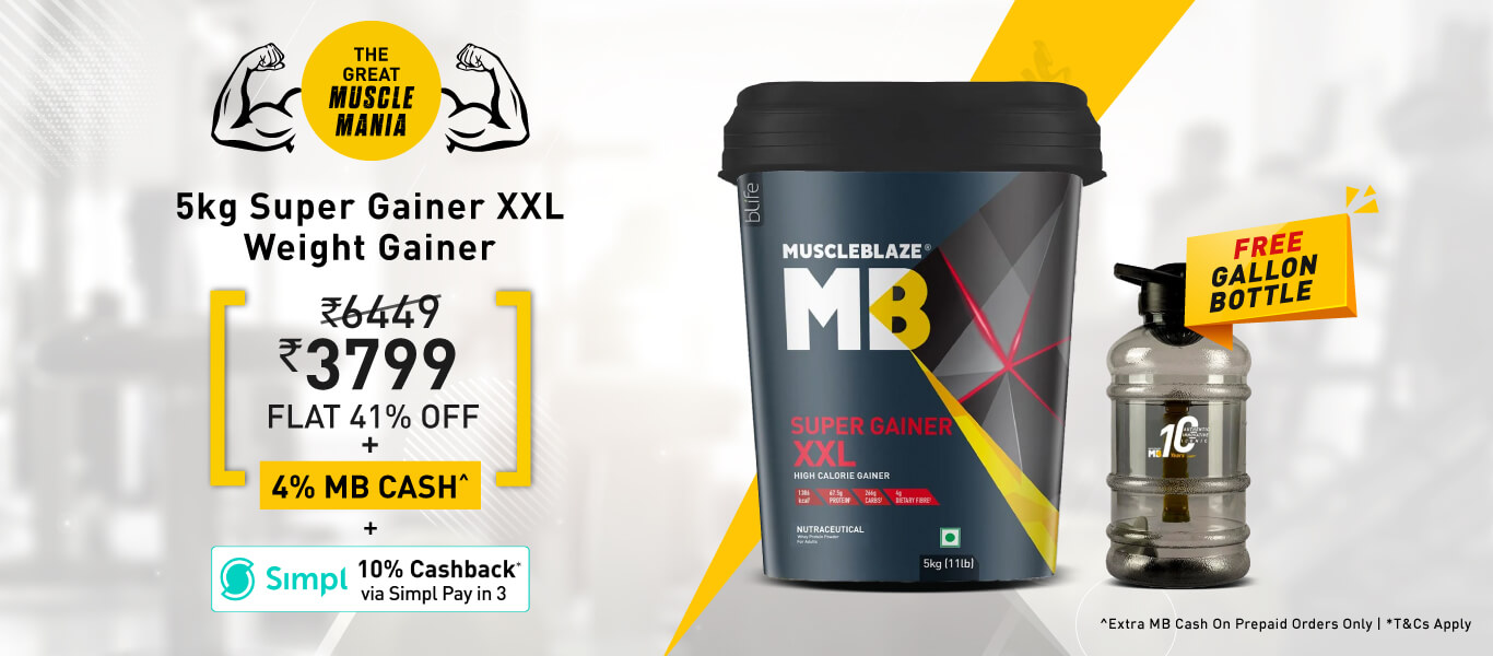 MuscleBlaze - India's Best Bodybuilding & Sports Nutrition Brand