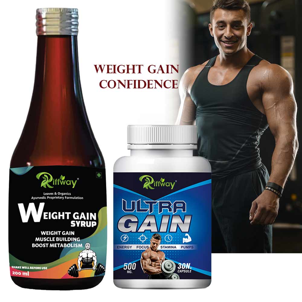 Weight Gain Syrup 200 ml & Ultra Gain 30 Capsules Combo at Best Price ...