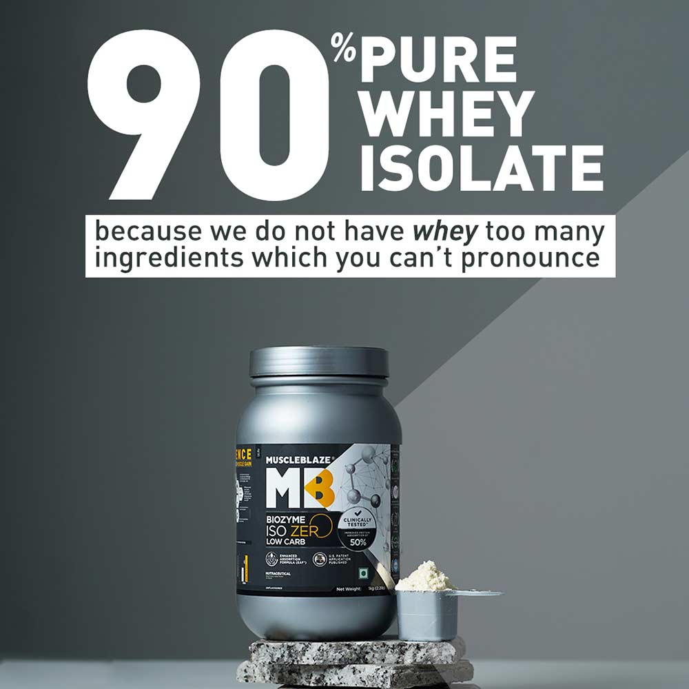 MB Iso Zero Whey Protein Isolate Low Carb Chocolate 4.4 lb