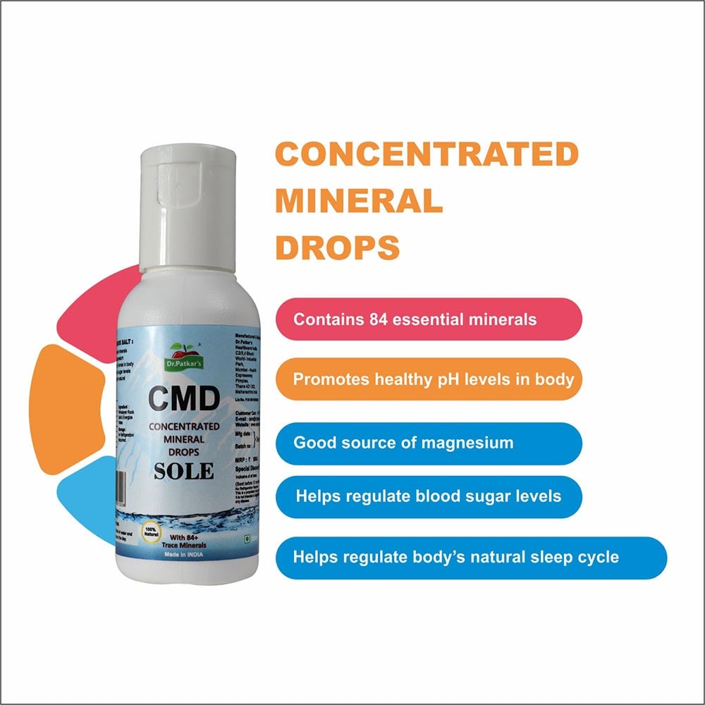 Dr. Patkar's CMD Concentrated Mineral Drops, 50 ml Natural at Best ...