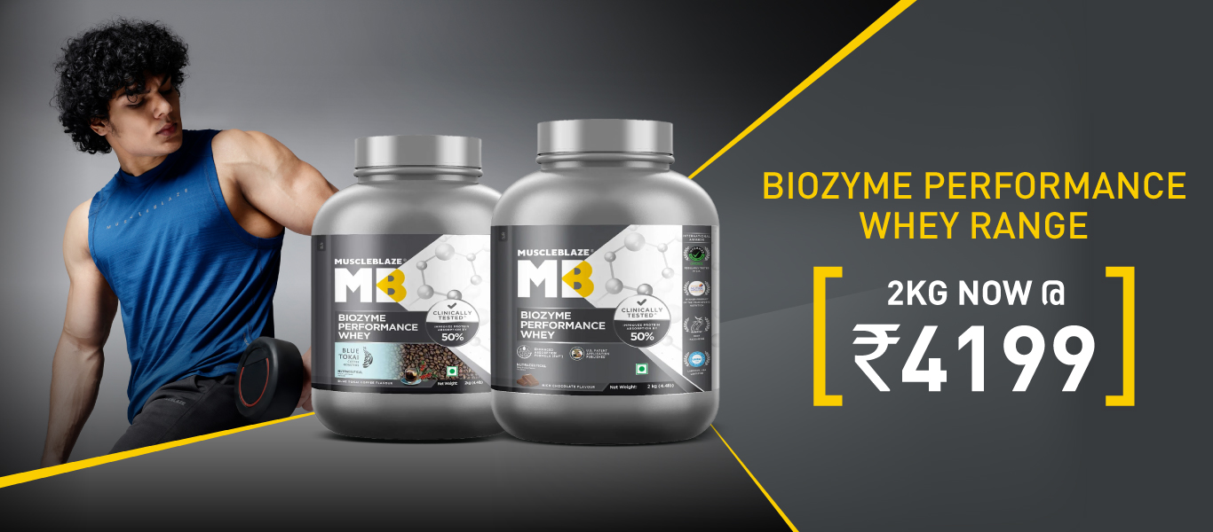 MuscleBlaze - India's Best Bodybuilding & Sports Nutrition Brand
