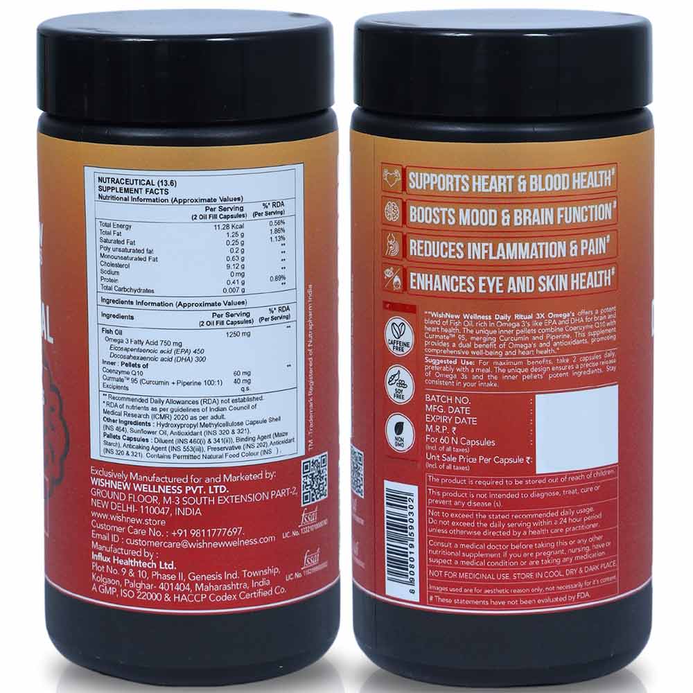 Daily Ritual Triple Strength Omega-3 & CoQ-10 at Best Price in India ...